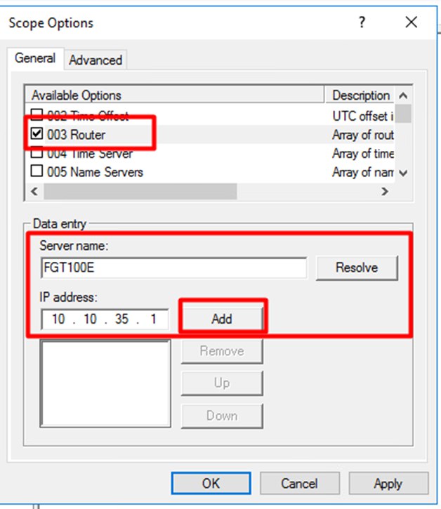 Active Directory Dhcp Server Configuration Networksel Dhcp Server Scope